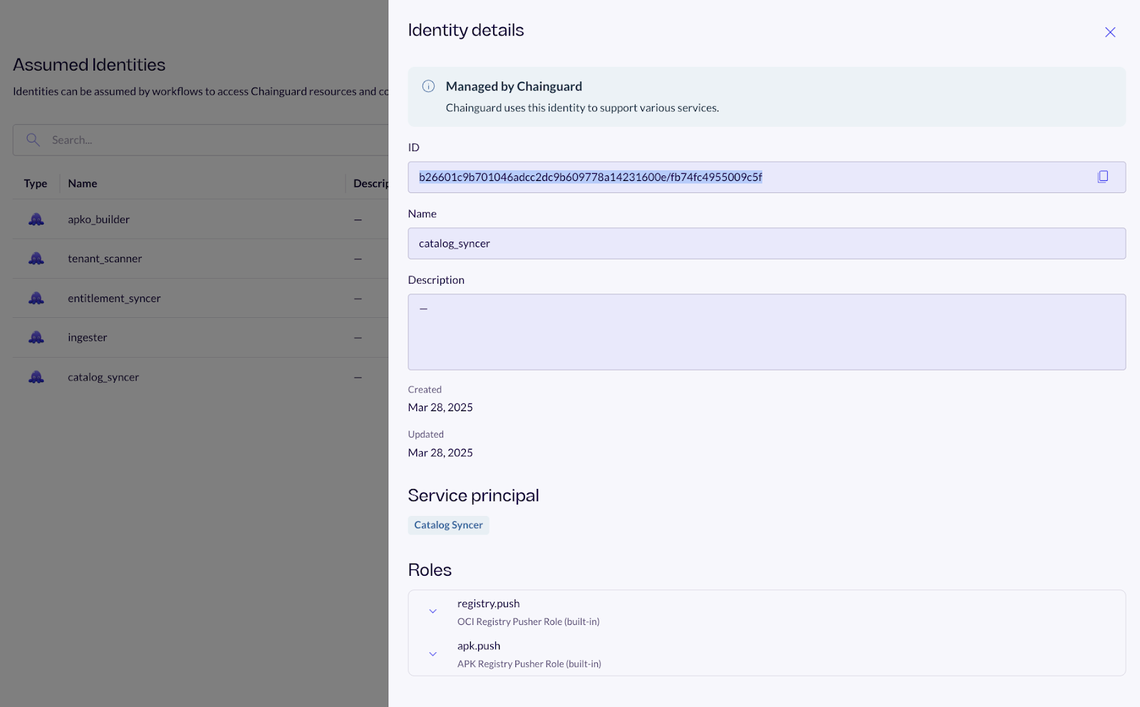 [Update] - Changing Identity on Chainguard Container signatures ...